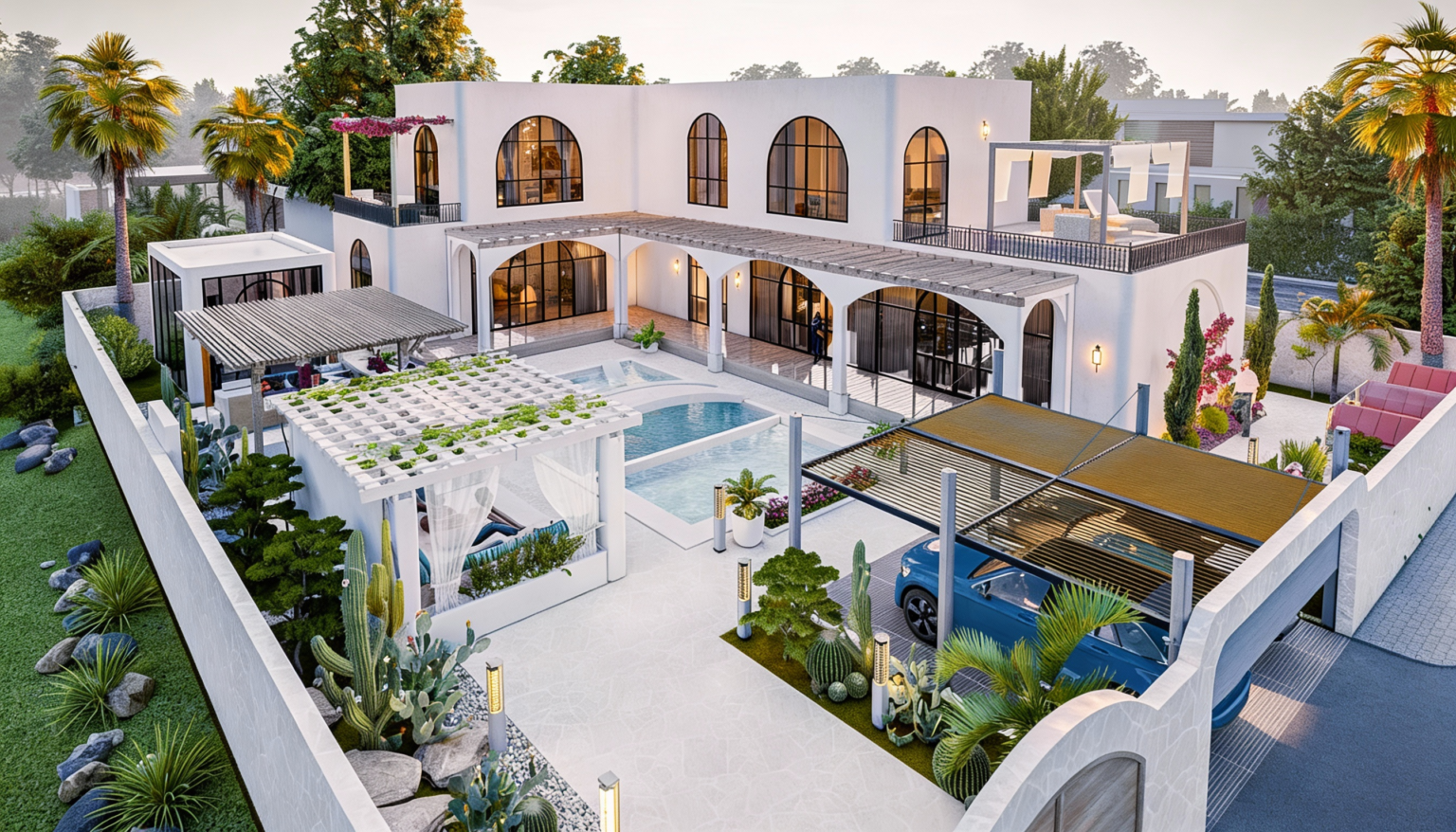 Greek Style Inspired Villa, Ajman - Tatyana Interiors